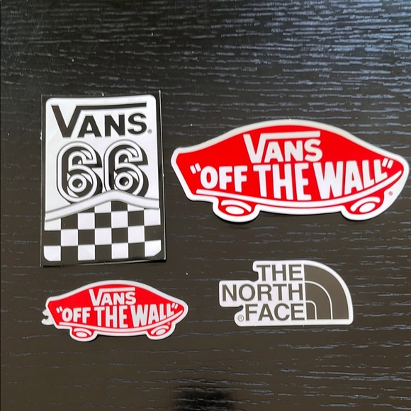 Vans | Design | New Vans And North Face Sticker Assortment 4 Stickers ...